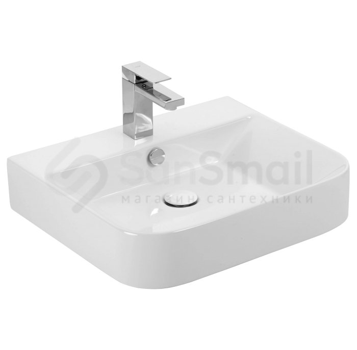 Раковина Stworki 55 3054-KL белая купить в Москве с доставкой - SanSmail.ru