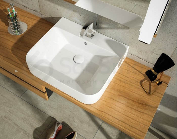 Раковина Stworki 55 3054-KL белая купить в Москве с доставкой - SanSmail.ru